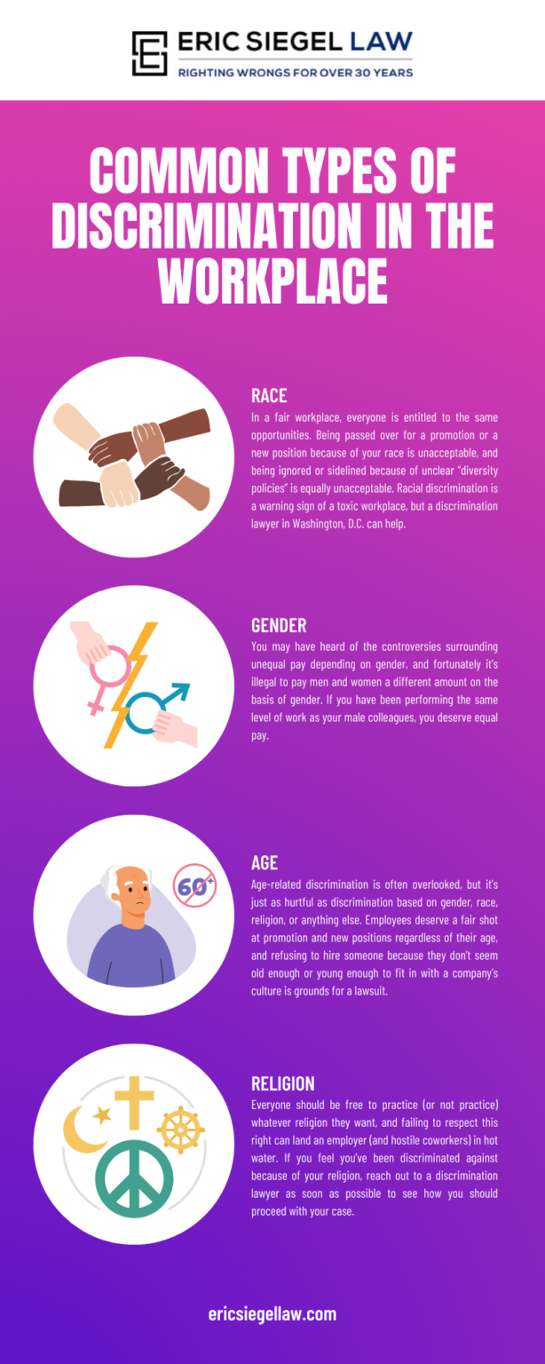 Washington Discrimination Lawyer - Eric Siegel Law