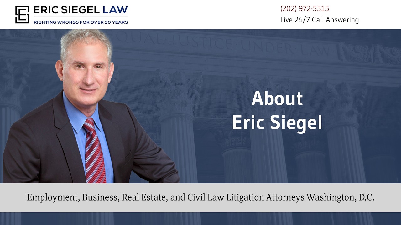 About Eric Siegel - Eric Siegel Law